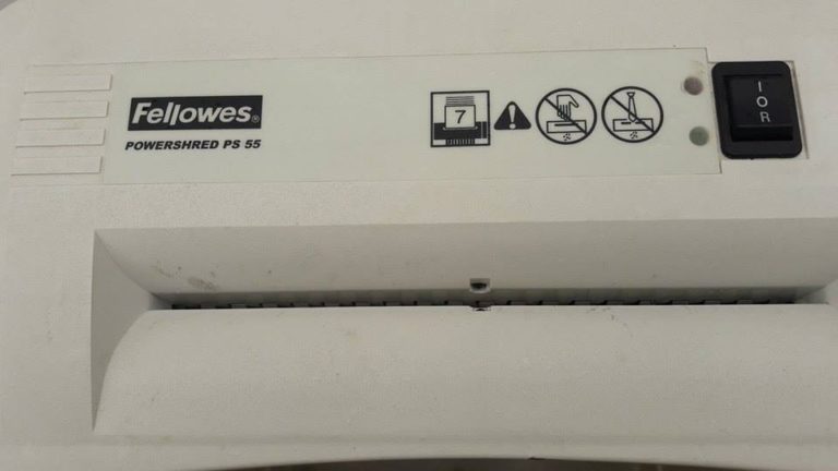 Fellowes Powershred PS 55 Shredder Good Condition - Vancouver Buy Smart